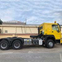 China Sinotruk Howo 6x4 371hp Tractor Truck Used Trailer Head 10 Wheeler Prime Mover for sale