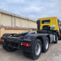 China Sinotruk Howo 6x4 371hp Tractor Truck Used Trailer Head 10 Wheeler Prime Mover for sale