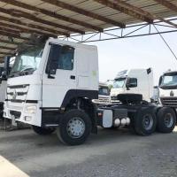 China Sinotruk Howo 6x4 371hp Tractor Truck Used Trailer Head 10 Wheeler Prime Mover for sale