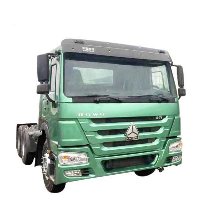 China Sinotruk Howo 371 420hp 6X4 Used Tractor Truck Head Prime Mover Second Hand for sale