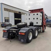 China CAMC Used Hanma H9 6x4 CNG Tractor Truck Head 430HP 40 Ton Towing Design Tractor Truck for sale
