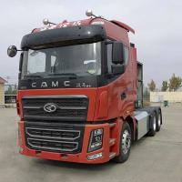 China CAMC Used Hanma H9 6x4 CNG Tractor Truck Head 430HP 40 Ton Towing Design Tractor Truck for sale