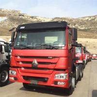 China Sinotruk Howo 6x4 Tractor Truck 371HP 420HP Used Euro 2 Manual Dump Body 10cbm for sale
