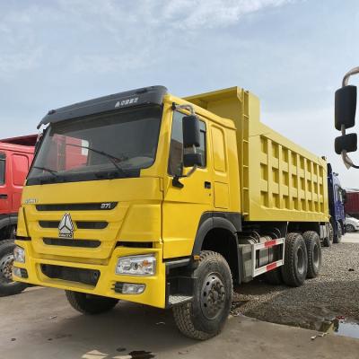 China SINOTRUK Used HOWO 6x4 Dump Truck 3800+1350mm Wheelbase Euro2 Engine for sale