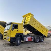 China SINOTRUK Used HOWO 6x4 Dump Truck 3800+1350mm Wheelbase Euro2 Engine for sale