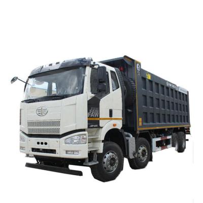 China FAW Used Dump Truck 4x2 6x4 6 Wheels 336hp 375hp 380hp Dumper 20-50tons for sale