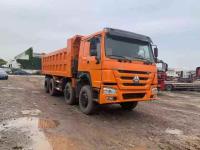 China Sinotruk Howo 375 8x4 Dump Truck Used 31-40T Capacity Tipper Tipping Dumper for sale