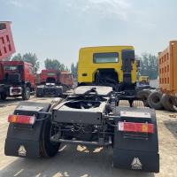 China Used SINOTRUK HOWO 6x4 Tractor Truck 3200mm Wheelbase 1200R20 Tyres for Sale for sale
