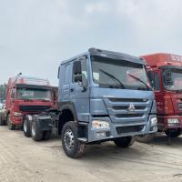 China Used SINOTRUK HOWO 6x4 Tractor Truck 3200mm Wheelbase 1200R20 Tyres for Sale for sale