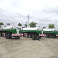 China Used Sinotruk Howo 20000L Water Tank Truck 2 Axle 12R22.5 Tires for sale