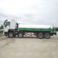 China Used Sinotruk Howo 20000L Water Tank Truck 2 Axle 12R22.5 Tires for sale
