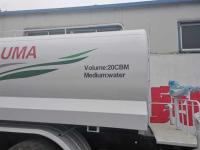 China HOWO 6x4 Water Tank Truck 20000L 3000-5000 Gallon Carbon Steel Tanker for Sale for sale