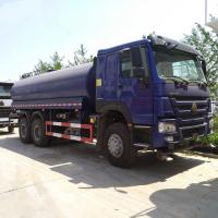 China HOWO 3000-5000 Gallon Water Tank Truck 6x4 Carbon Steel Tanker for Sale for sale