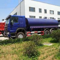 China HOWO 3000-5000 Gallon Water Tank Truck 6x4 Carbon Steel Tanker for Sale for sale