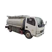 China Second Hand Dongfeng Oil Tank Truck 60T Capacity Steel Tank Pump In Pump Out for Sale for sale