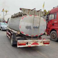 China Second Hand Dongfeng Oil Tank Truck 60T Capacity Steel Tank Pump In Pump Out for Sale for sale