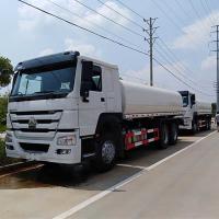 China HOWO 6x4 350hp Water Tank Truck 262500L Waste Water Tank Truck for sale