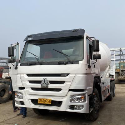 China SINOTRUK Used HOWO 6x4 10 Wheel 9cbm 10cbm Concrete Mixer Truck Euro2 for sale