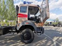 China BEIBEN 6x4 420HP Used Box Cargo Truck Van Lorry Chassis for Congo for sale