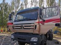 China BEIBEN 6x4 420HP Used Box Cargo Truck Van Lorry Chassis for Congo for sale