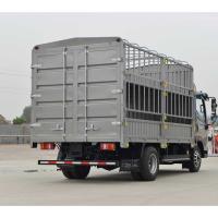 China Used Sinotruk Howo 160hp 4x2 Light Truck 4.2m Fence Cargo Truck Euro 6 Diesel for sale