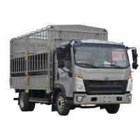 China Used Sinotruk Howo 160hp 4x2 Light Truck 4.2m Fence Cargo Truck Euro 6 Diesel for sale