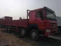 China Howo 6x4 Used Cargo Tipper Truck 375HP 40 Ton Capacity Manual Diesel Euro 2 for sale