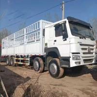 China Howo 6x4 Used Cargo Tipper Truck 375HP 40 Ton Capacity Manual Diesel Euro 2 for sale