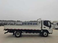 China Used Chinese Flat Bed Cargo Truck 4.2m 160HP Isuzu Jac Foton 6 Speed Manual for sale