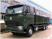 China New and Used Howo 12 Wheels Van Stake Cargo Truck 11000x2500x3800mm 371hp For Sale for sale