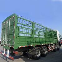 China New and Used Howo 12 Wheels Van Stake Cargo Truck 11000x2500x3800mm 371hp For Sale for sale
