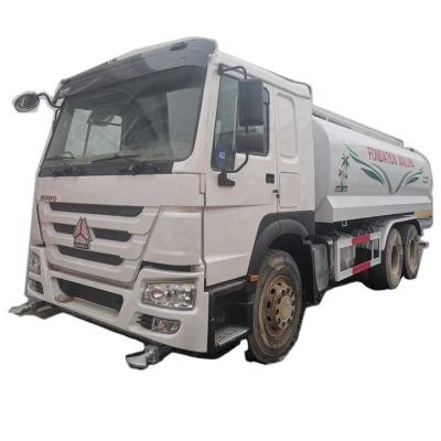 China HOWO 3000-5000 Gallon Water Tank Truck 15m3 Capacity Sprinkler for Sale for sale