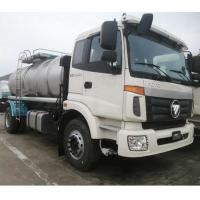 China 10 Cubic Meters Water Tank Truck 4x2 Stainless Steel 304 Tanker for Industrial Use for sale