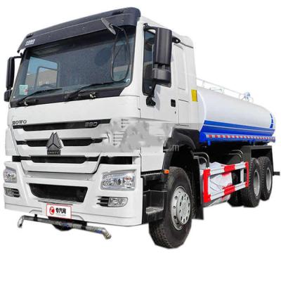 China 20000L 6x4 Water Tank Truck with Bowser and Sprinkler for Construction and Mining for sale