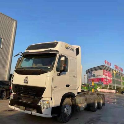 China Sinotruck Howo A7 Used CNG Tractor Truck 371HP 420HP 6x4 Heavy Duty for sale