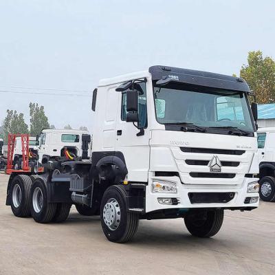 China Sinotruk Howo Used 6x4 Tractor Truck 371hp 375hp Heavy Duty Trailer Head for Sale for sale