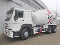 China SINOTRUK 6x4 Used Concrete Mixer Truck 8-12CBM with Hydraulic Pump for sale