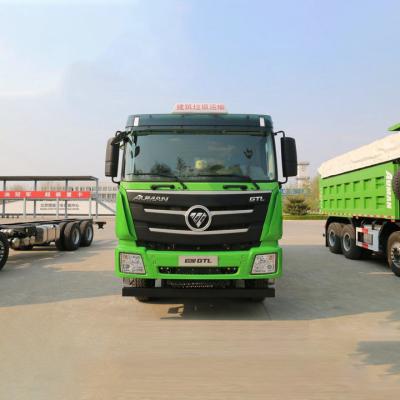 China 6x4 AMT Used Dump Truck 430-580Hp Heavy Construction Waste Sand Tipper Highway Transport for sale