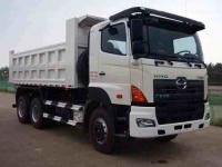China Japan Used Hino 700 6x4 Tipper Dump Truck 31-40T Capacity Left Hand Drive for sale
