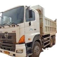 China Japan Used Hino 700 6x4 Tipper Dump Truck 31-40T Capacity Left Hand Drive for sale