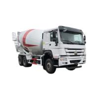 China Sinotruk Howo 8m3 Used Concrete Mixer Truck 371HP Euro II LHD Automatic Mixing for sale