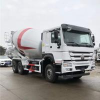 China Sinotruk Howo 8m3 Used Concrete Mixer Truck 371HP Euro II LHD Automatic Mixing for sale