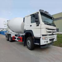 China Sinotruk Howo 8m3 Used Concrete Mixer Truck 371HP Euro II LHD Automatic Mixing for sale