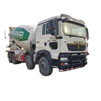 China Used Concrete Mixer Truck 12 Cubic Howo 10350x2496x3990mm Easy Driving Engineering Transit Mixer for sale