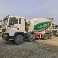 China Used Concrete Mixer Truck 12 Cubic Howo 10350x2496x3990mm Easy Driving Engineering Transit Mixer for sale