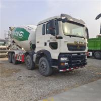 China Used Concrete Mixer Truck 12 Cubic Howo 10350x2496x3990mm Easy Driving Engineering Transit Mixer for sale