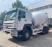 China China Sinotruk HOWO 6x4 Used Concrete Mixer Truck 6-10m³ Drum 371HP for sale