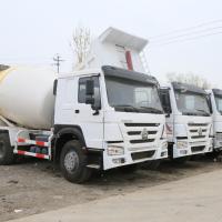 China China Sinotruk HOWO 6x4 Used Concrete Mixer Truck 6-10m³ Drum 371HP for sale