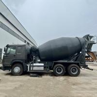 China Used Sinotruk Howo 6x4 10cbm Diesel Concrete Mixer Truck 371hp Euro II for sale