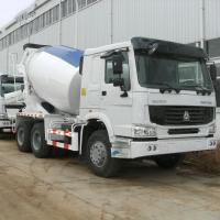 China Used Sinotruk Howo 6x4 10cbm Diesel Concrete Mixer Truck 371hp Euro II for sale